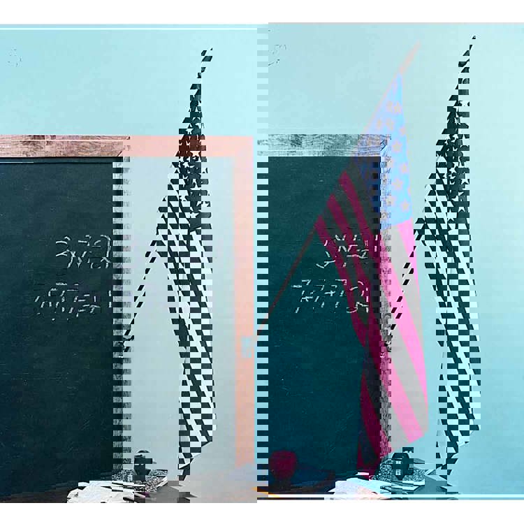 U.S. Classroom Flag 16" x 24" | Becker's School Supplies