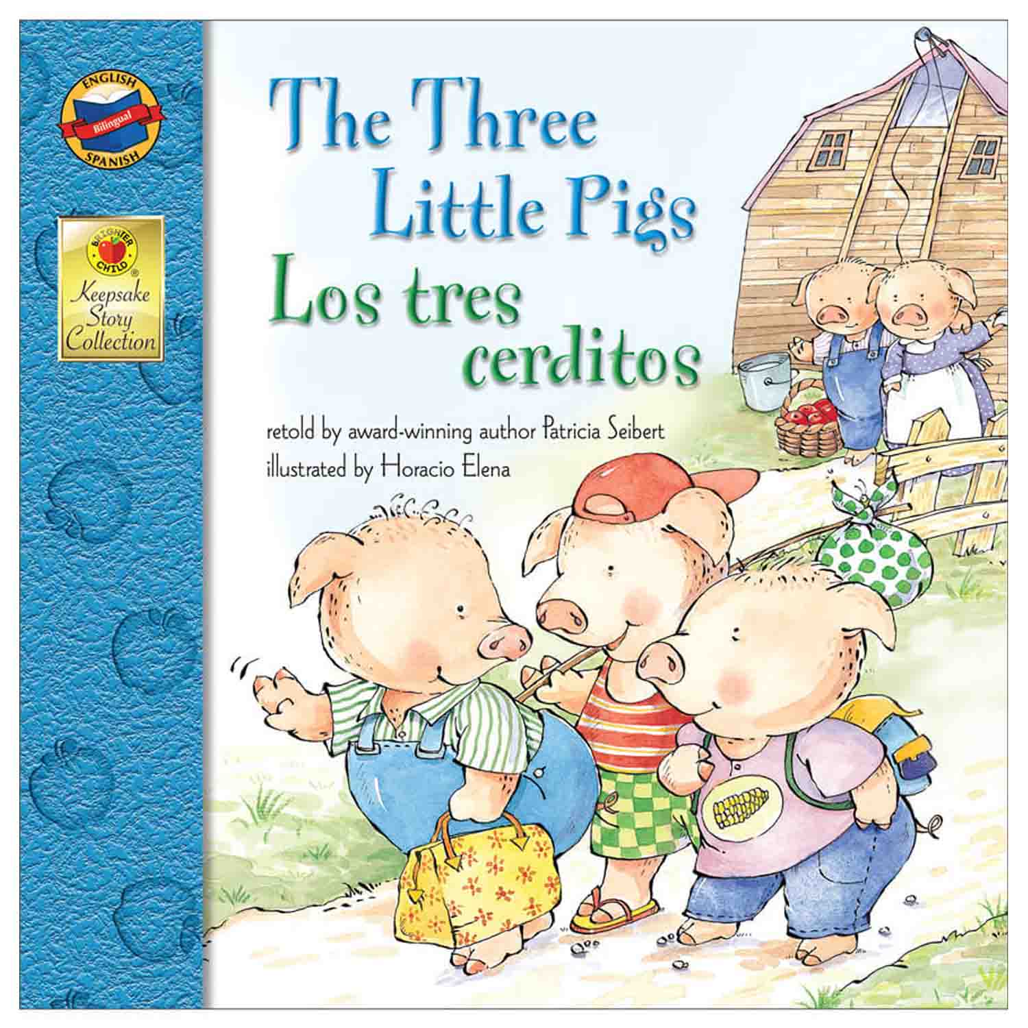 The Three Little Pigs, Bilingual | Becker's School Supplies