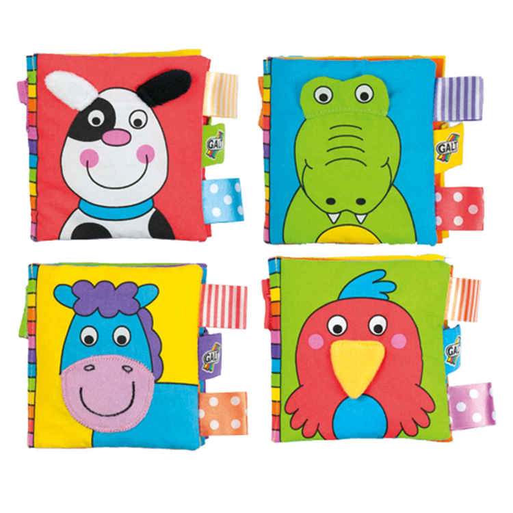 Cuddly Soft Book Set | Soft Books for Infants | Becker's