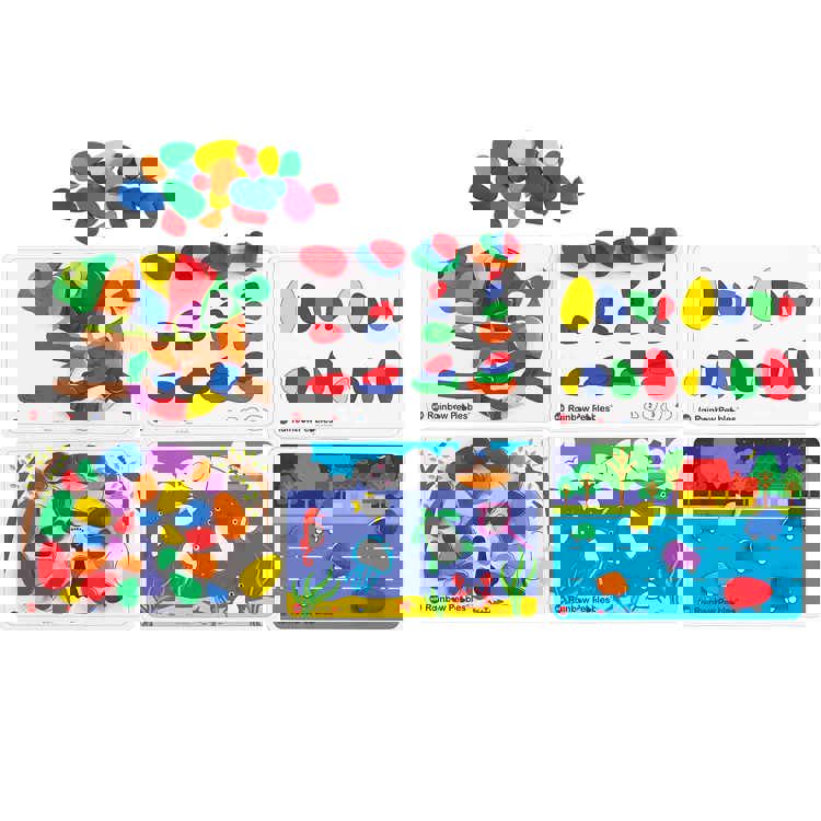 Rainbow Pebbles Activity Set | Becker's School Supplies