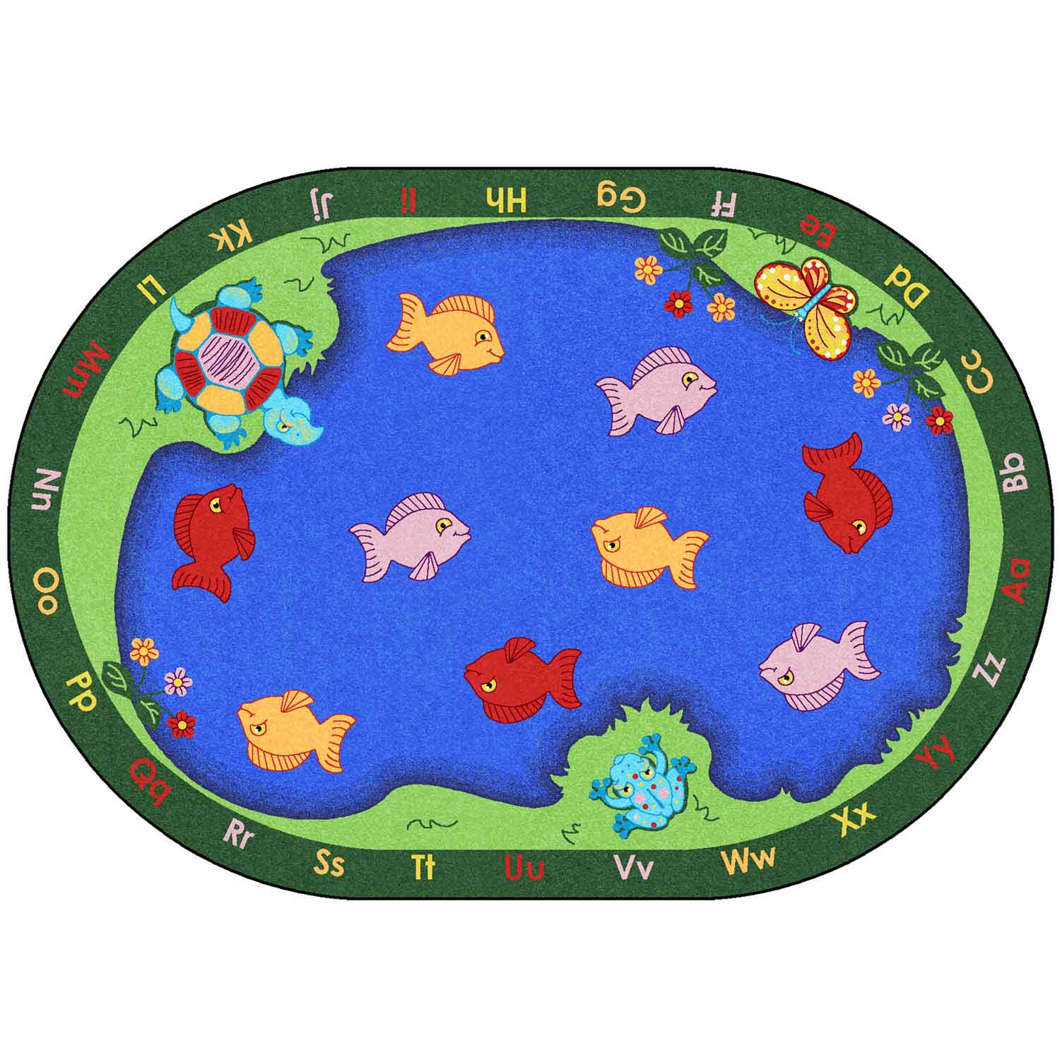 Fishin' Fun Classroom Rug | Becker's School Supplies