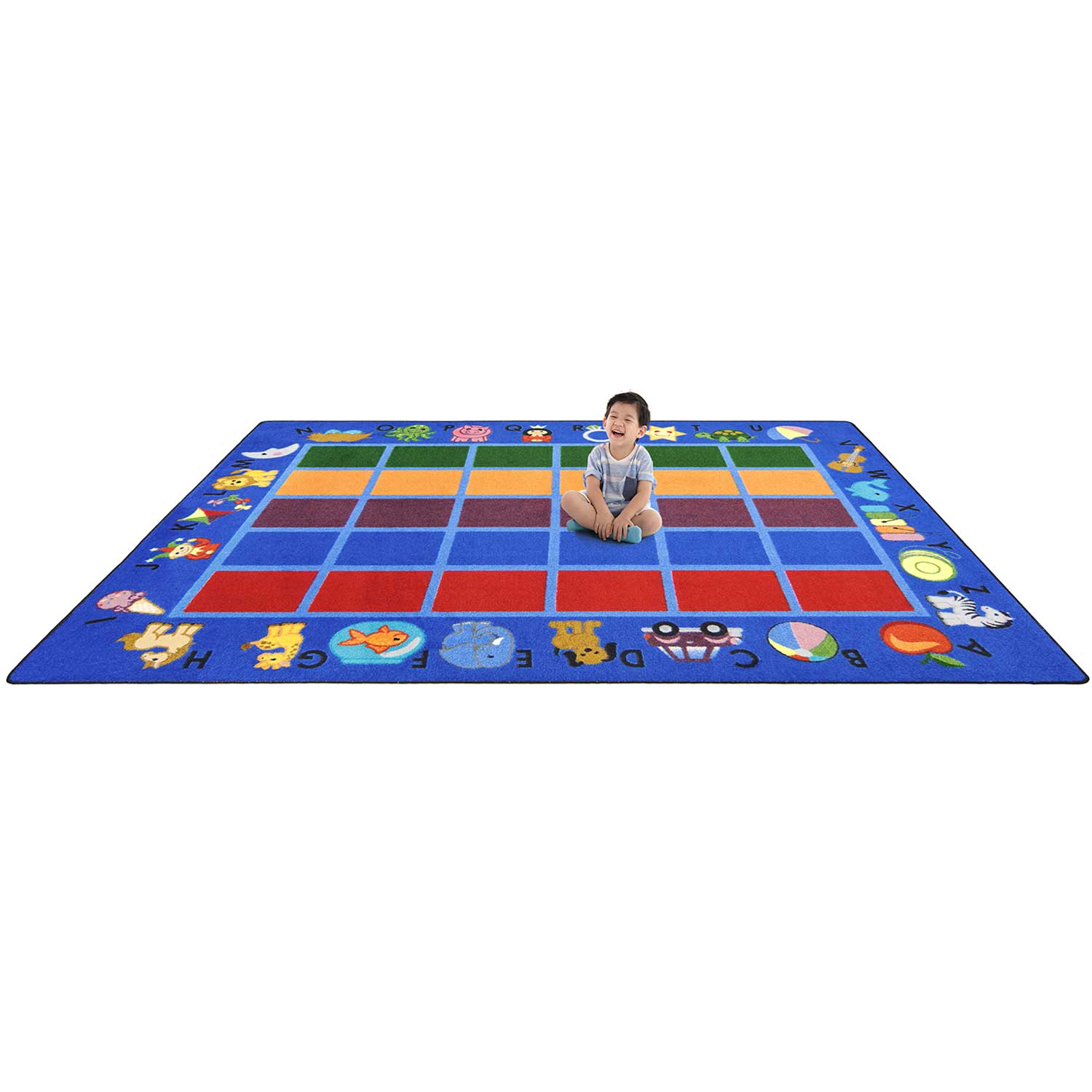 Animal Phonics Classroom Rug | Becker's School Supplies