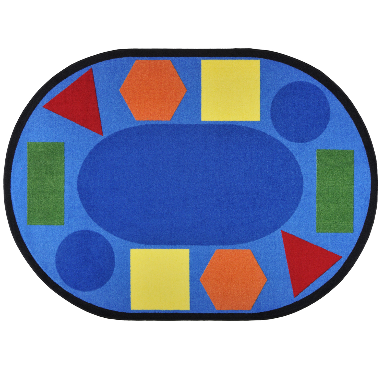 Sitting Shapes Classroom Rug | Becker's School Supplies