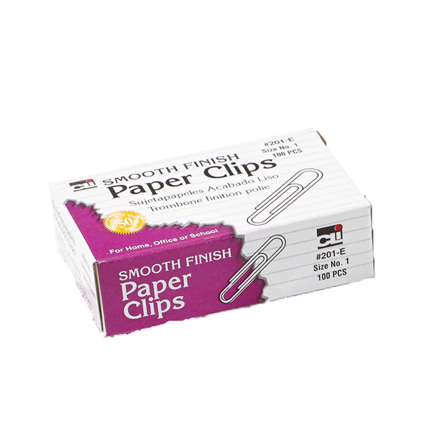 Standard Paper Clips | Gem Clips | Becker's School Supplies