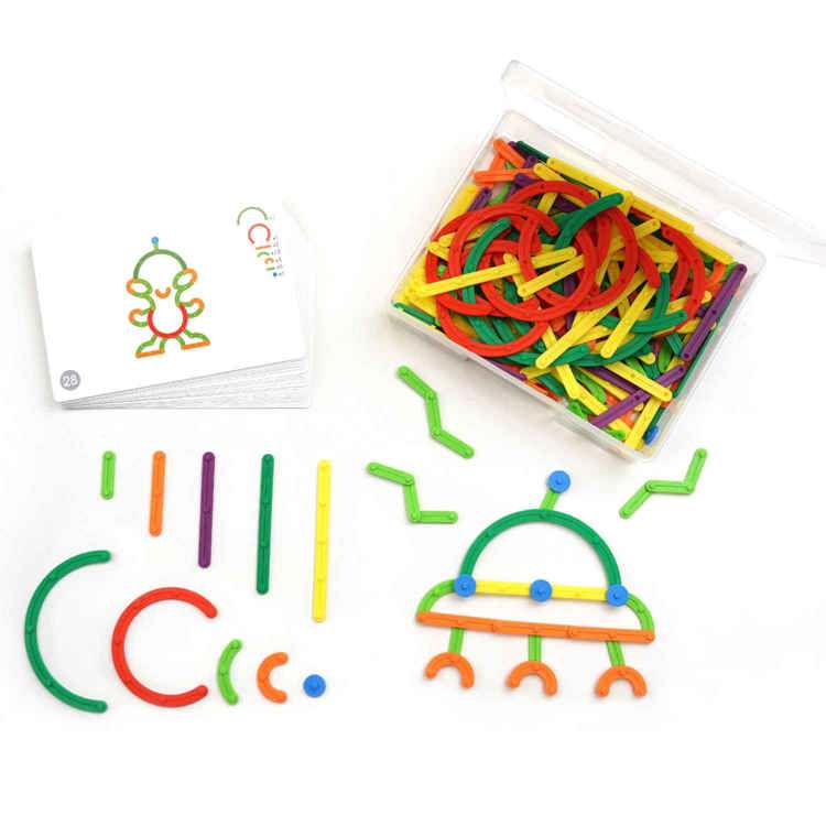 Geostix Letter Construction Set | Becker's School Supplies