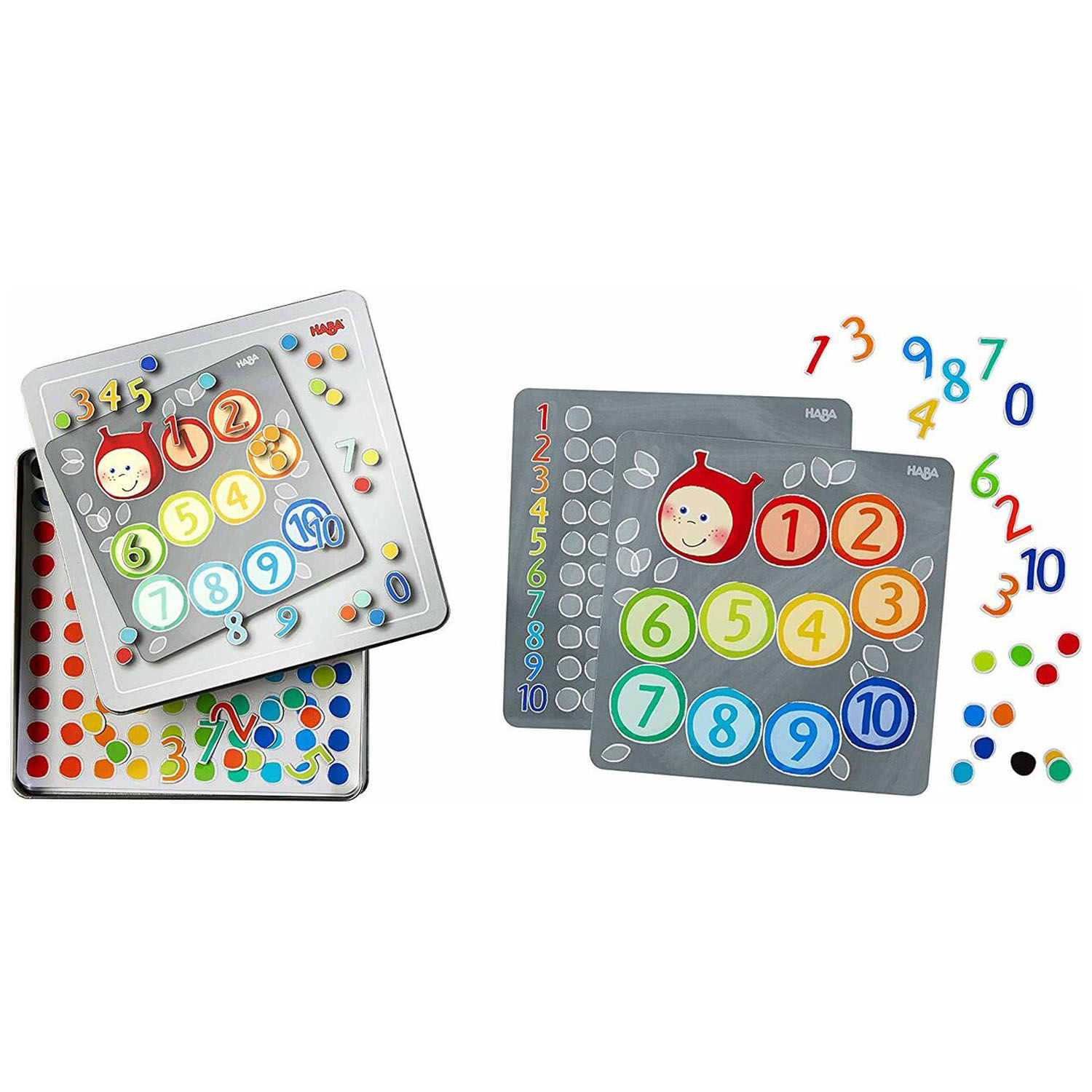 Magnetic Numbers Tin | Becker's School Supplies
