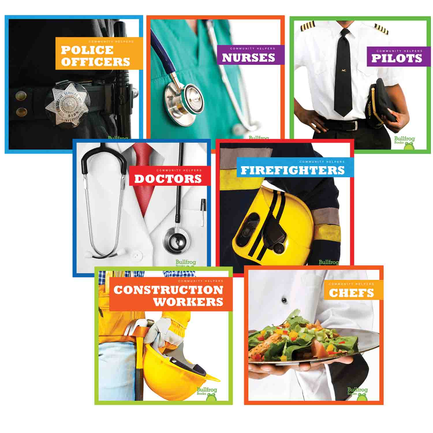 Jobs We Do Book Set | Community Helpers Books | Becker's