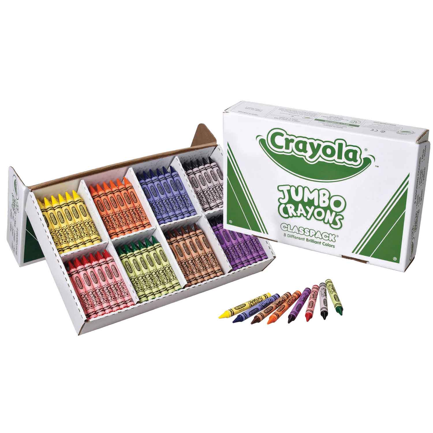 Crayola® Jumbo Crayon Classpack | Becker's School Supplies