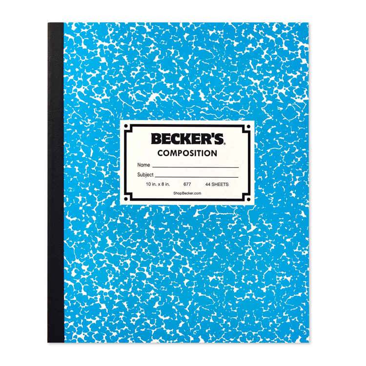 Beckers Composition Book Sewn-Dozen | Becker's