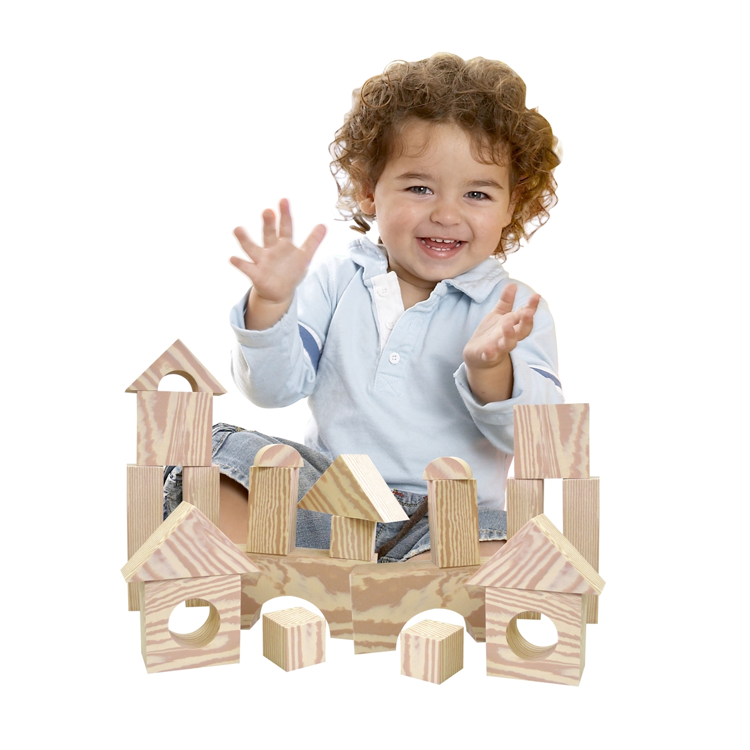 Toddler Wood-Like Soft Blocks | Becker's School Supplies