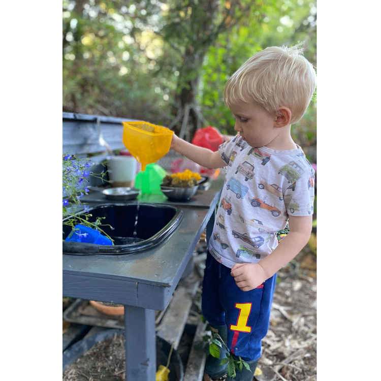 Translucent Color Funnels | Sand and Water Mixing Toy | Becker's