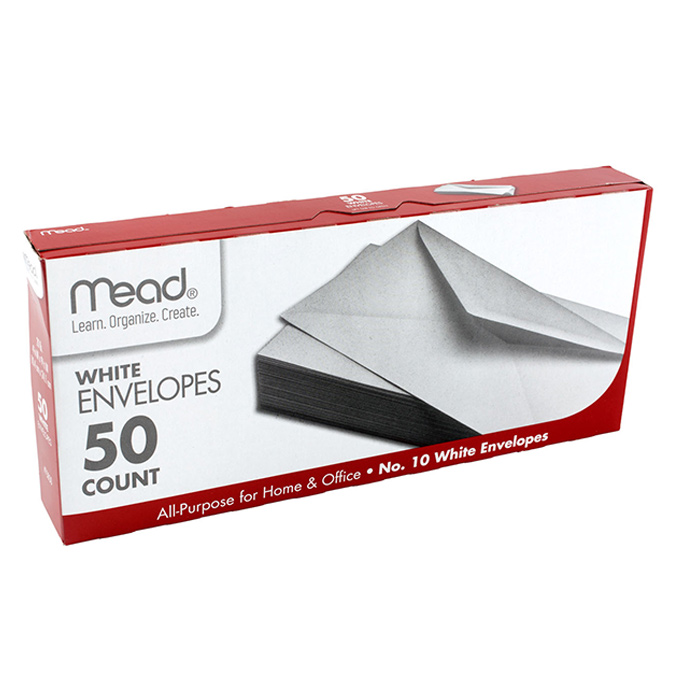 Mead® White Envelopes | Becker's School Supplies