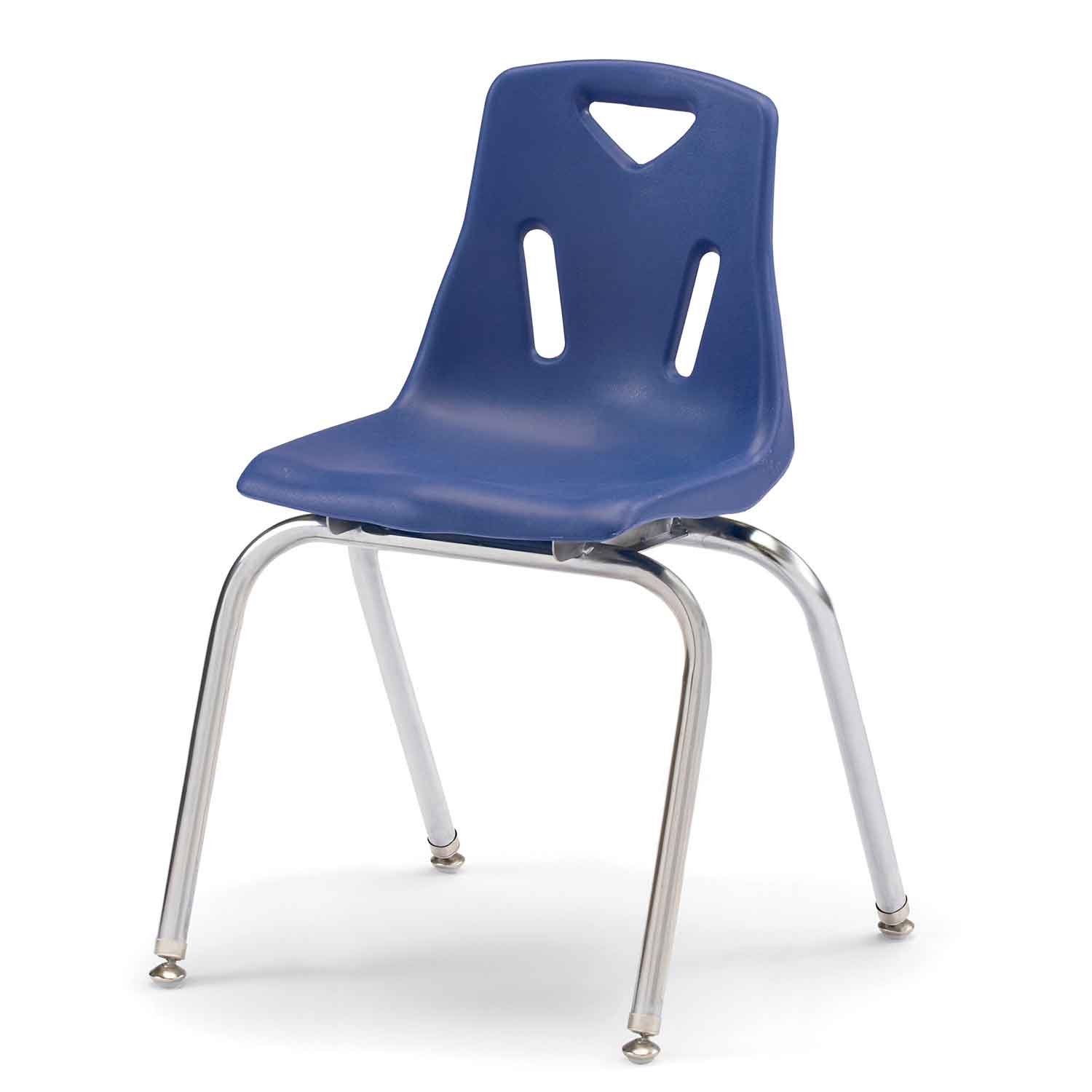 Berries® Plastic Classroom Chairs with Chrome Legs | Becker's School ...