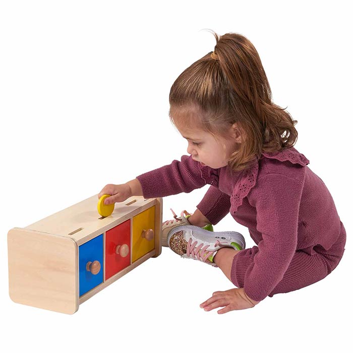 Place the Disc | Wooden Disc Toy for Toddlers | Becker's