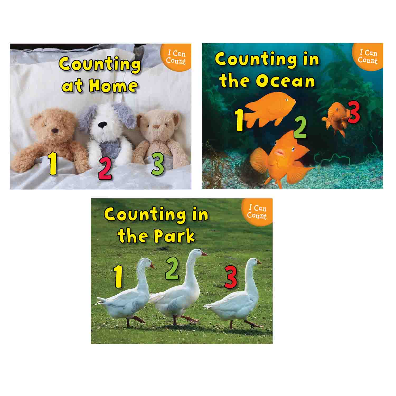 I Can Count! Book Set | 4 Books | Becker's School Supplies