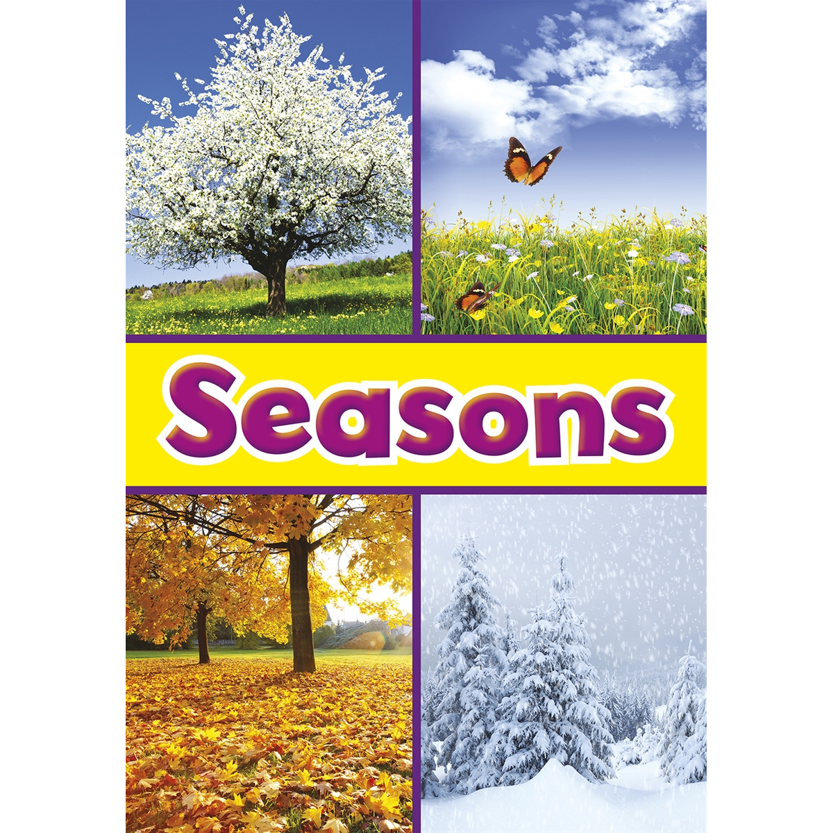 Seasons Big Book | Book About Seasons for Preschoolers Becker's School ...
