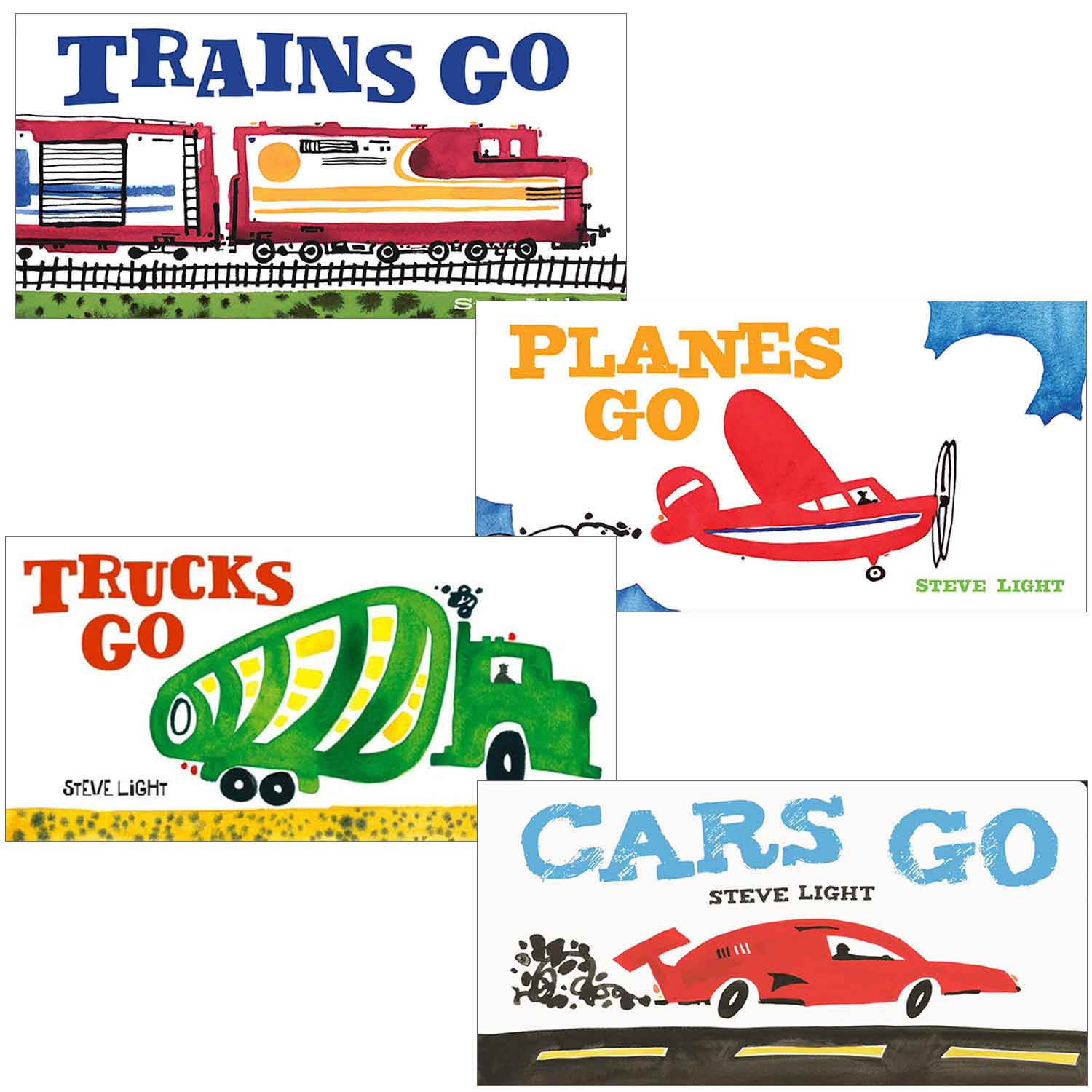 Transportation Board Book Set | Becker's School Supplies