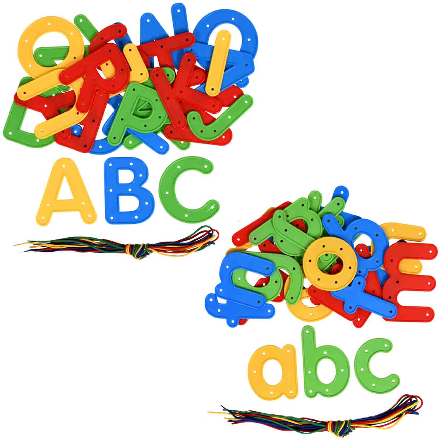 Lacing Letters, Upper & Lowercase | Becker's School Supplies
