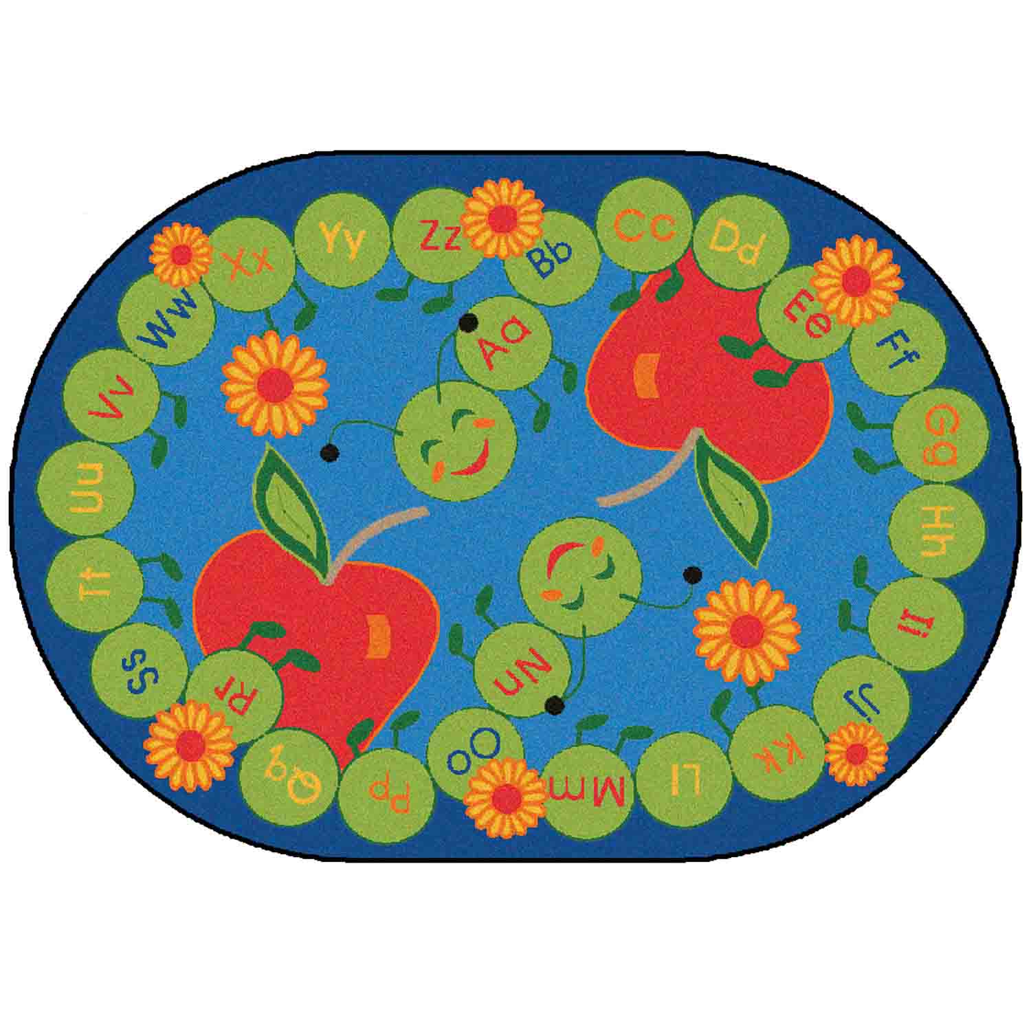 ABC Caterpillar Classroom Rug | Becker's School Supplies