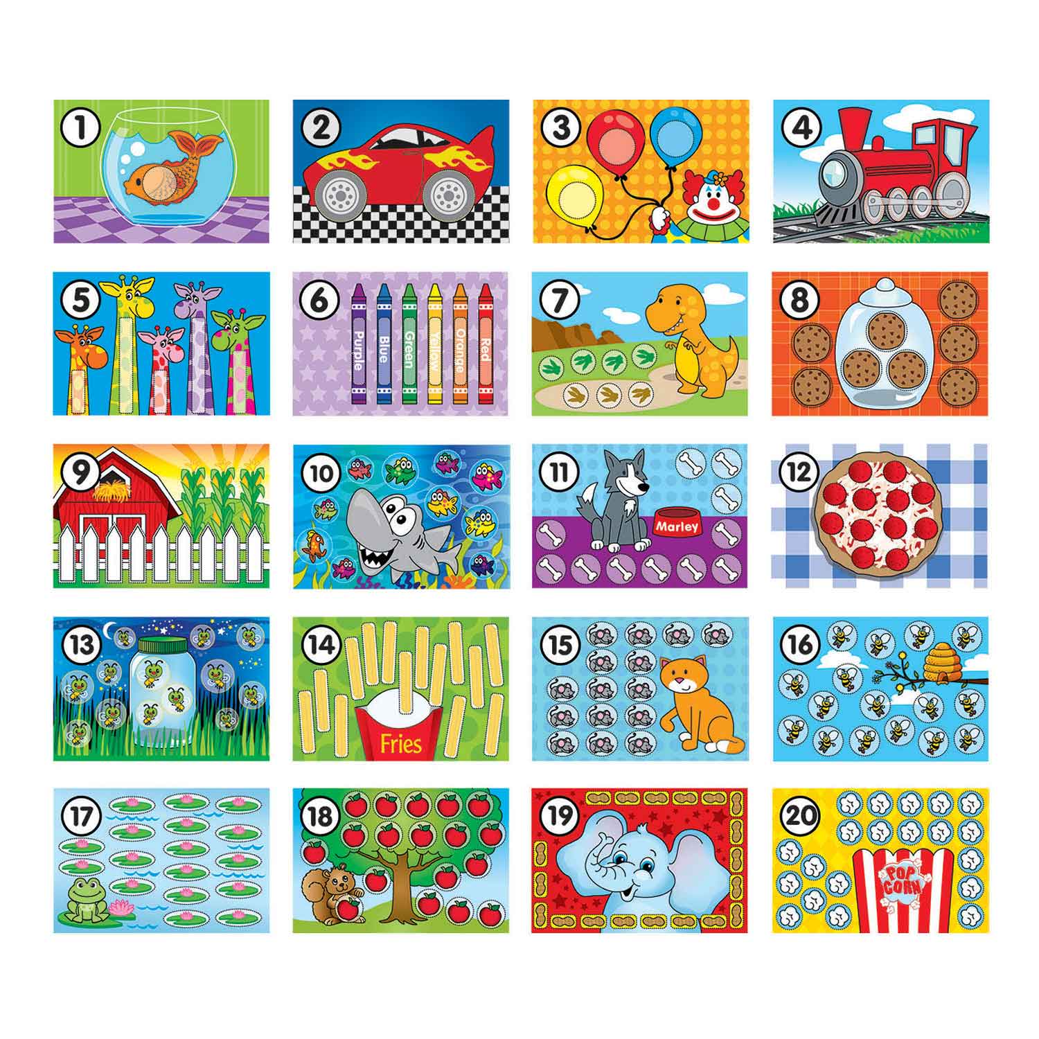 Counting Mats | Becker's School Supplies