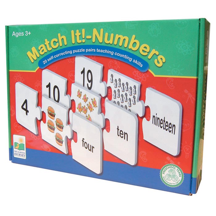 Match It! - Numbers | Becker's School Supplies