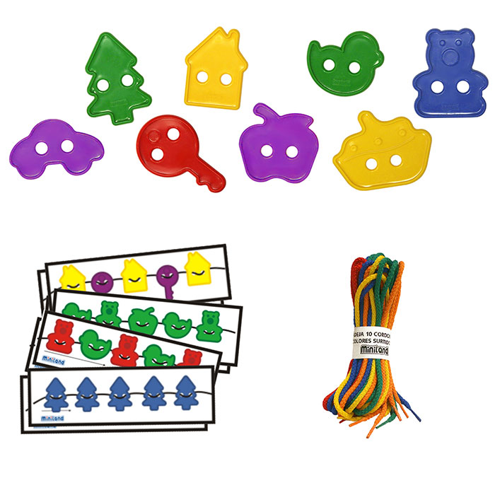 Lacing Shapes Set | Becker's School Supplies