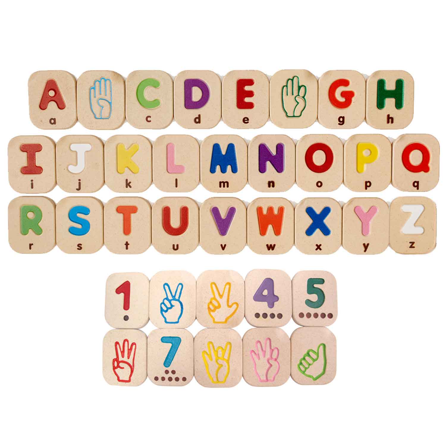 Hand Signs, Alphabet & Numbers | Becker's School Supplies