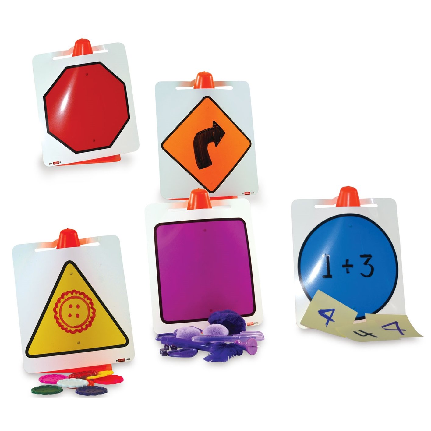 Dry-Erase Cone Signs | Becker's School Supplies