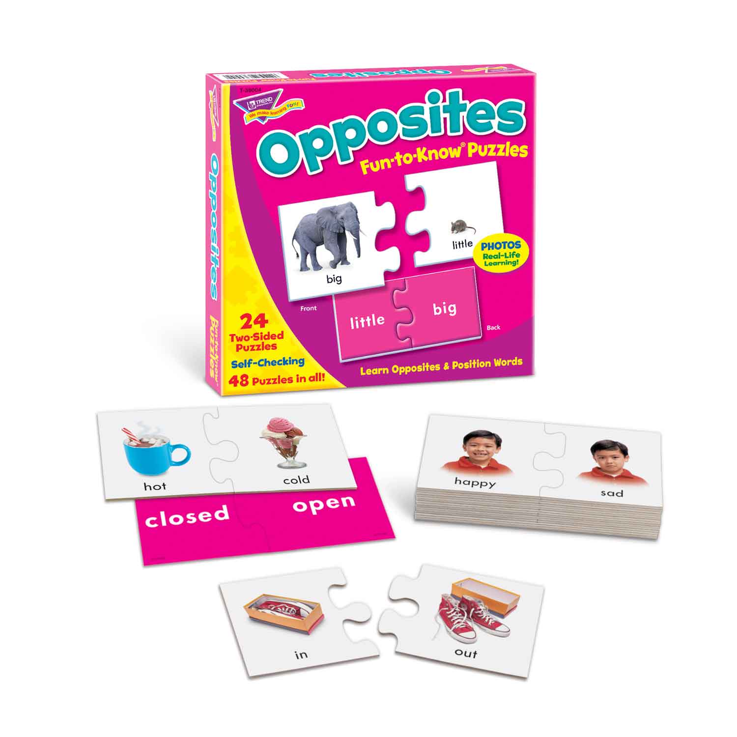 Opposites Fun-to-Know® Puzzles | Becker's School Supplies Opposites Fun-to-Know® Puzzles | Becker's School Supplies