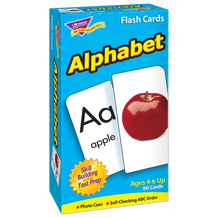 Alphabet Skill Drill Flash Cards | Becker's School Supplies