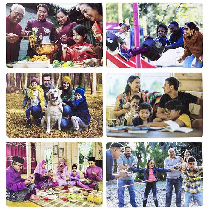 Becker's Multicultural Families Puzzle Set | Becker's