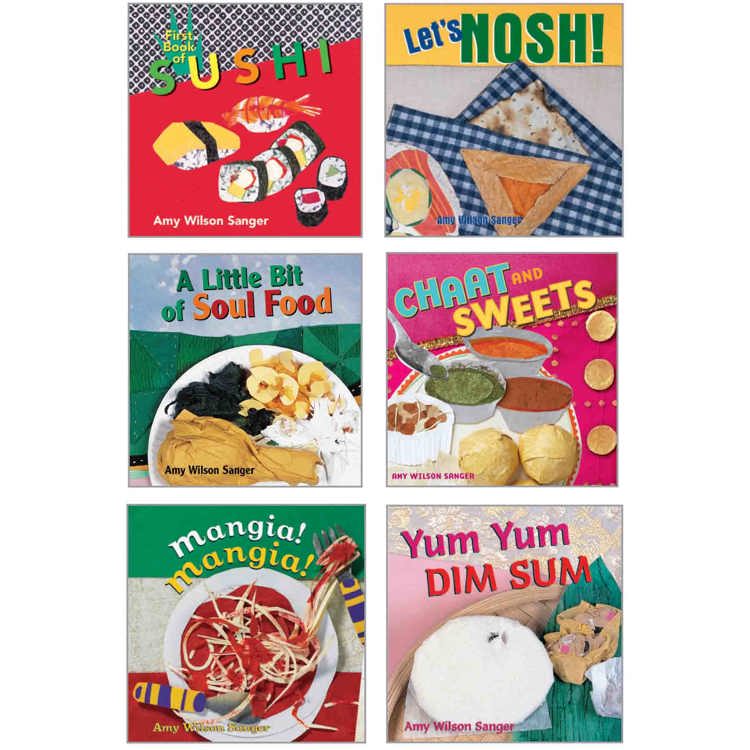 World Foods Board Book Set | 6 Board Books | Becker's