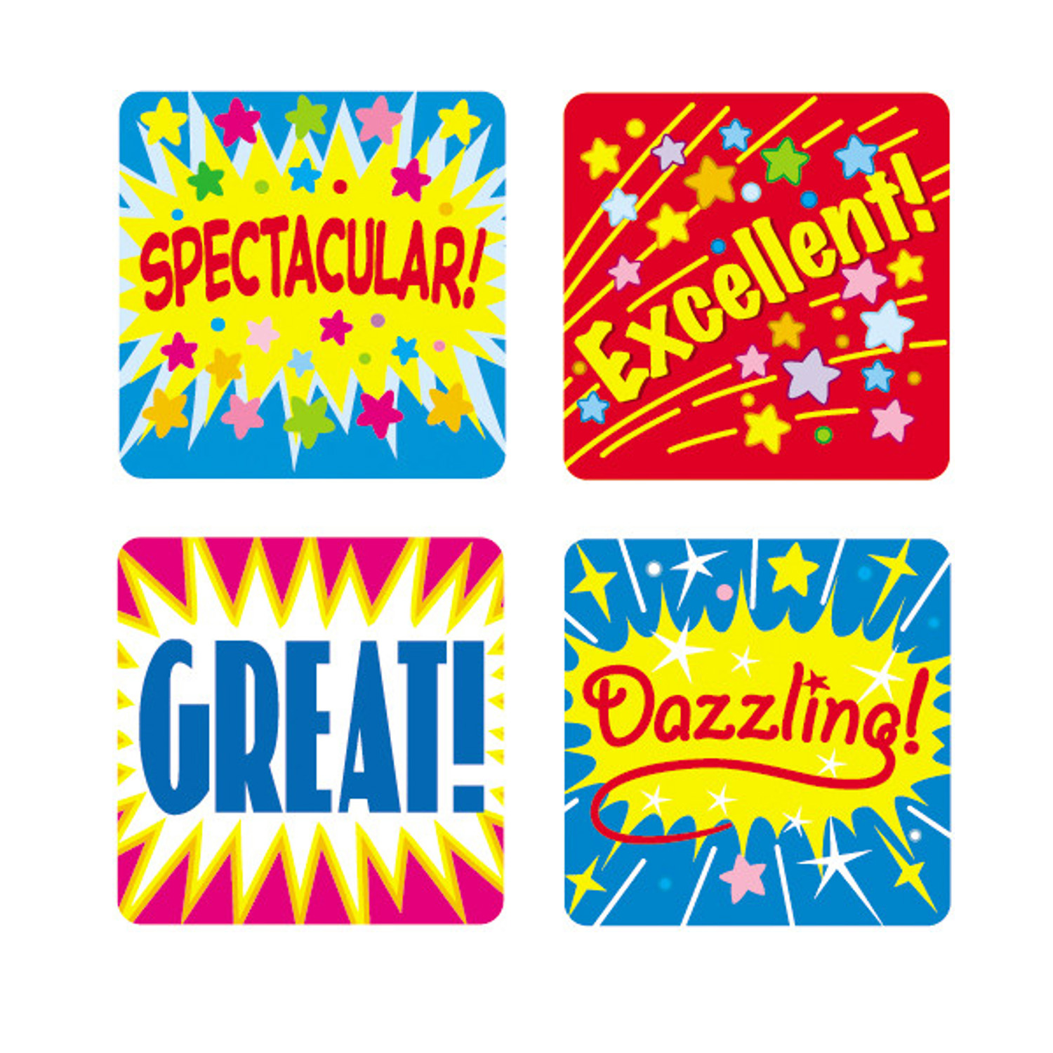 Motivational Stickers | Becker's School Supplies