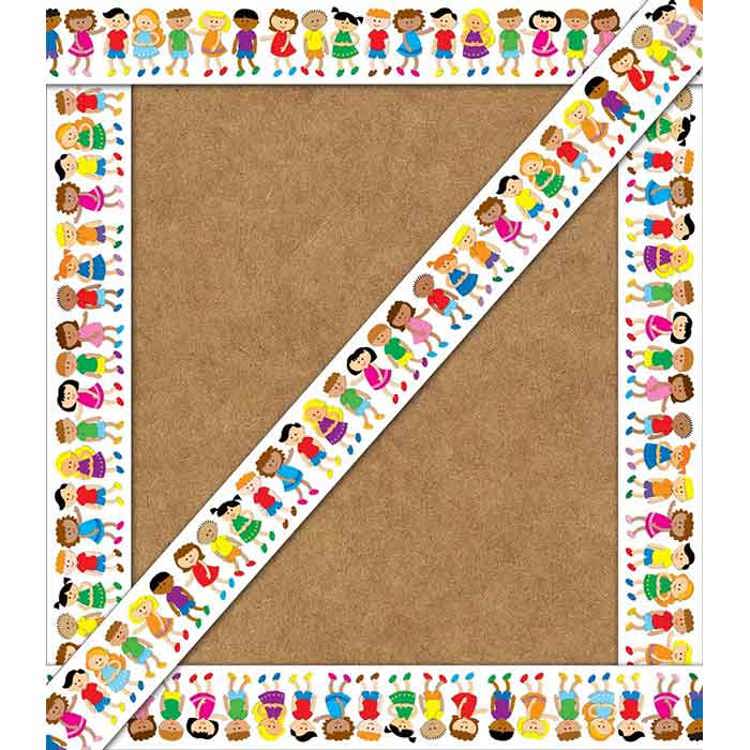 Classroom Friends Straight Border | Becker's School Supplies