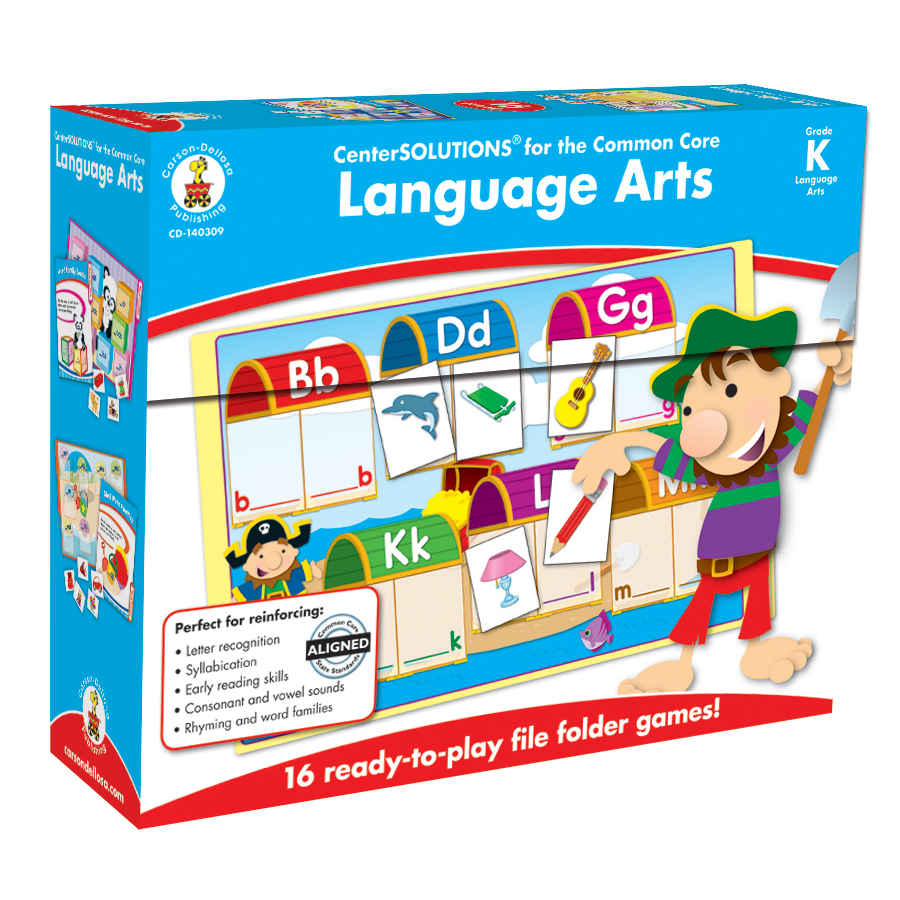 Language Arts File Folder Game | Becker's School Supplies
