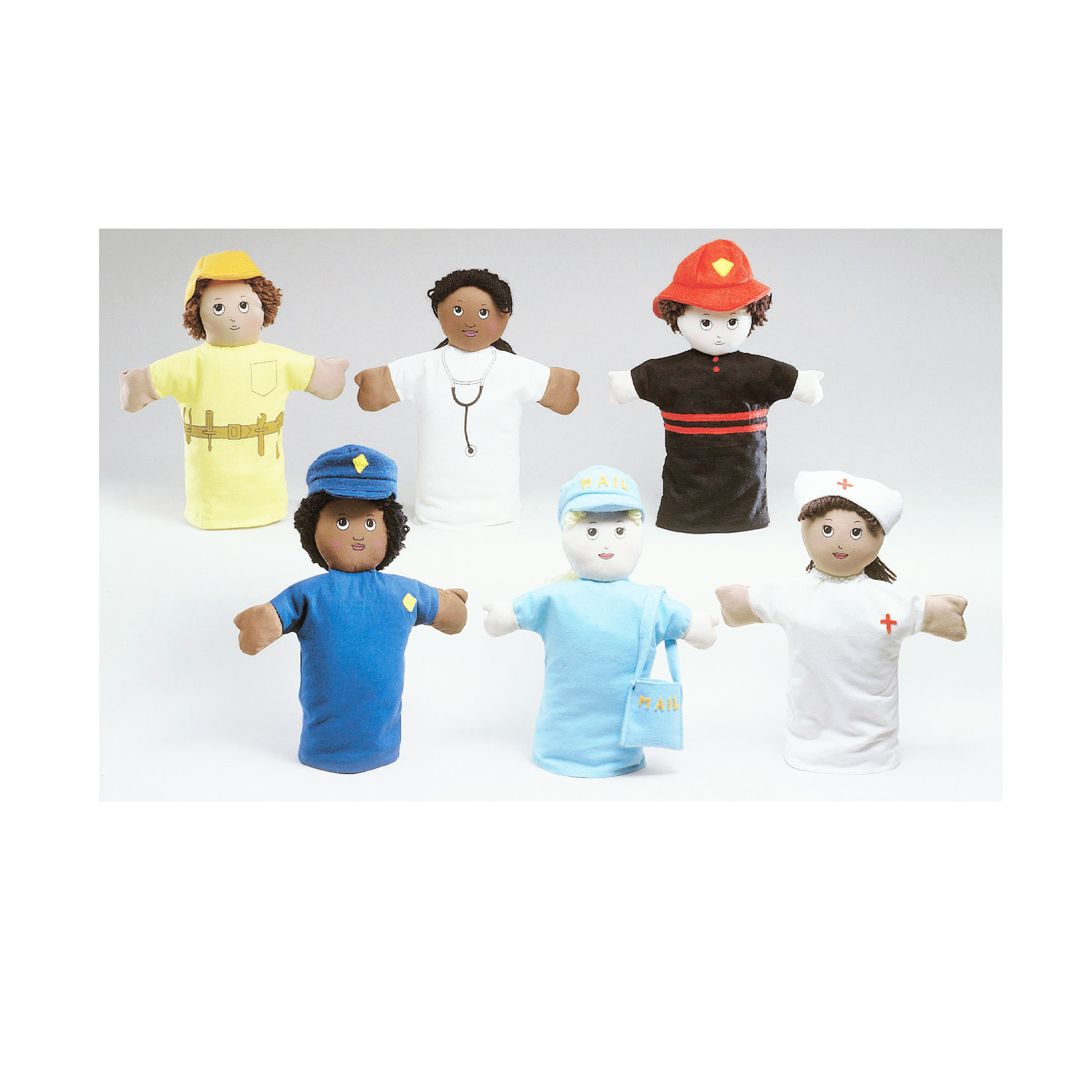 Career Puppets, Set of 6 | Becker's School Supplies