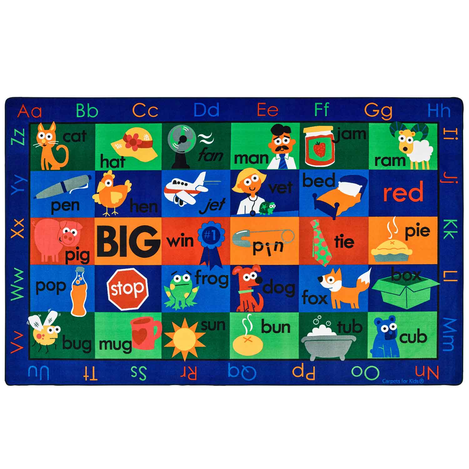 Rhyme Time Classroom Rug | Becker's School Supplies