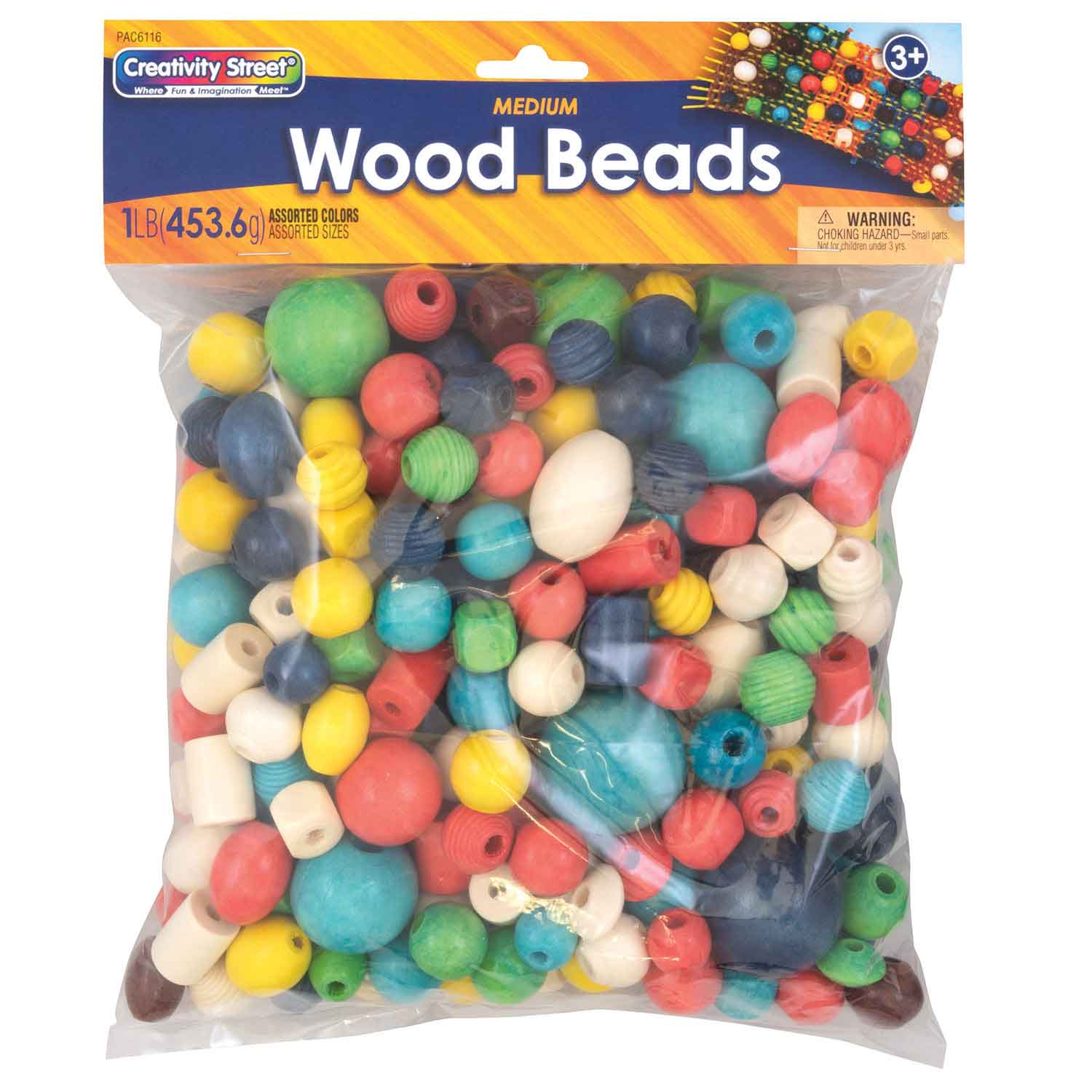 Wood Beads Classroom Pack | Becker's School Supplies