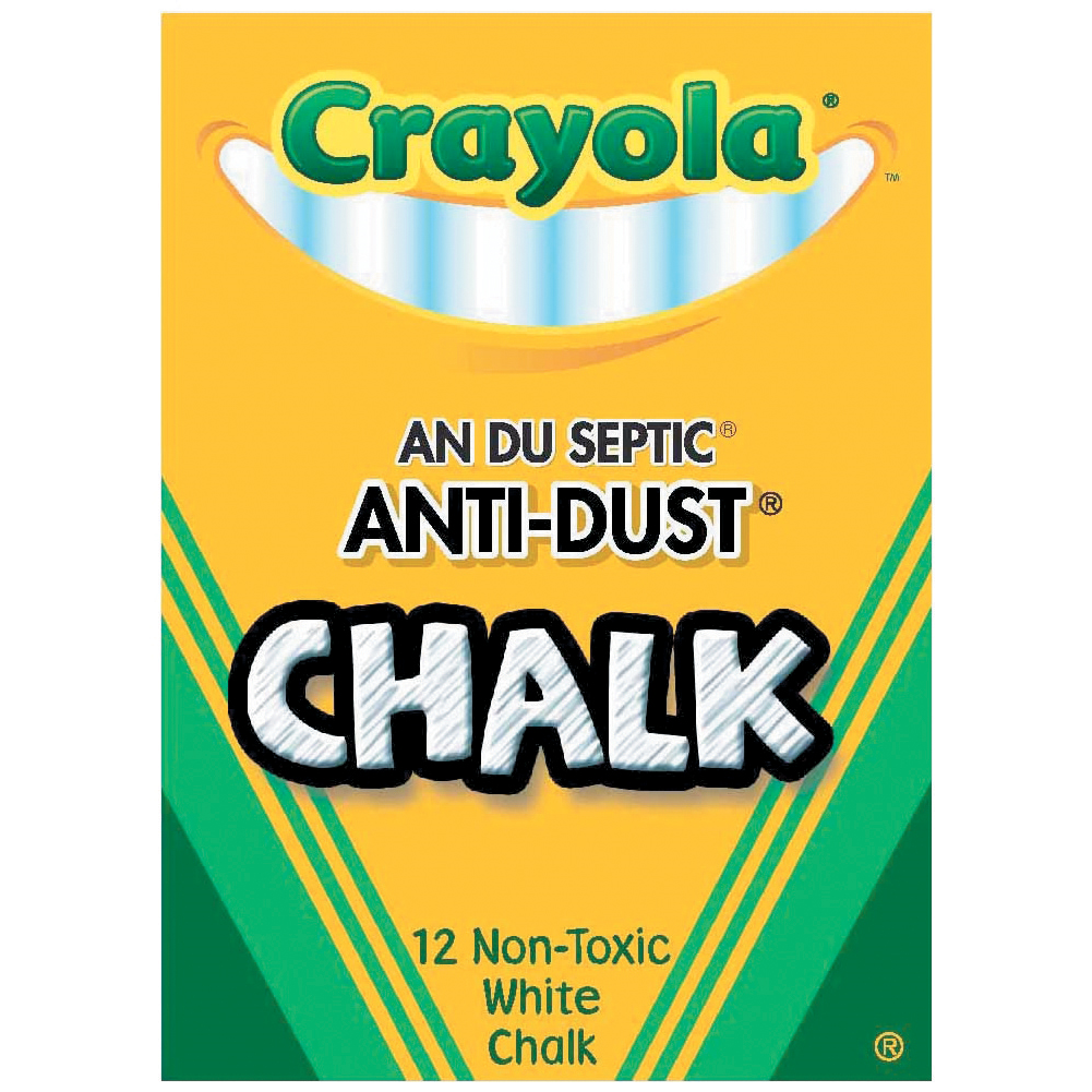 white school chalk