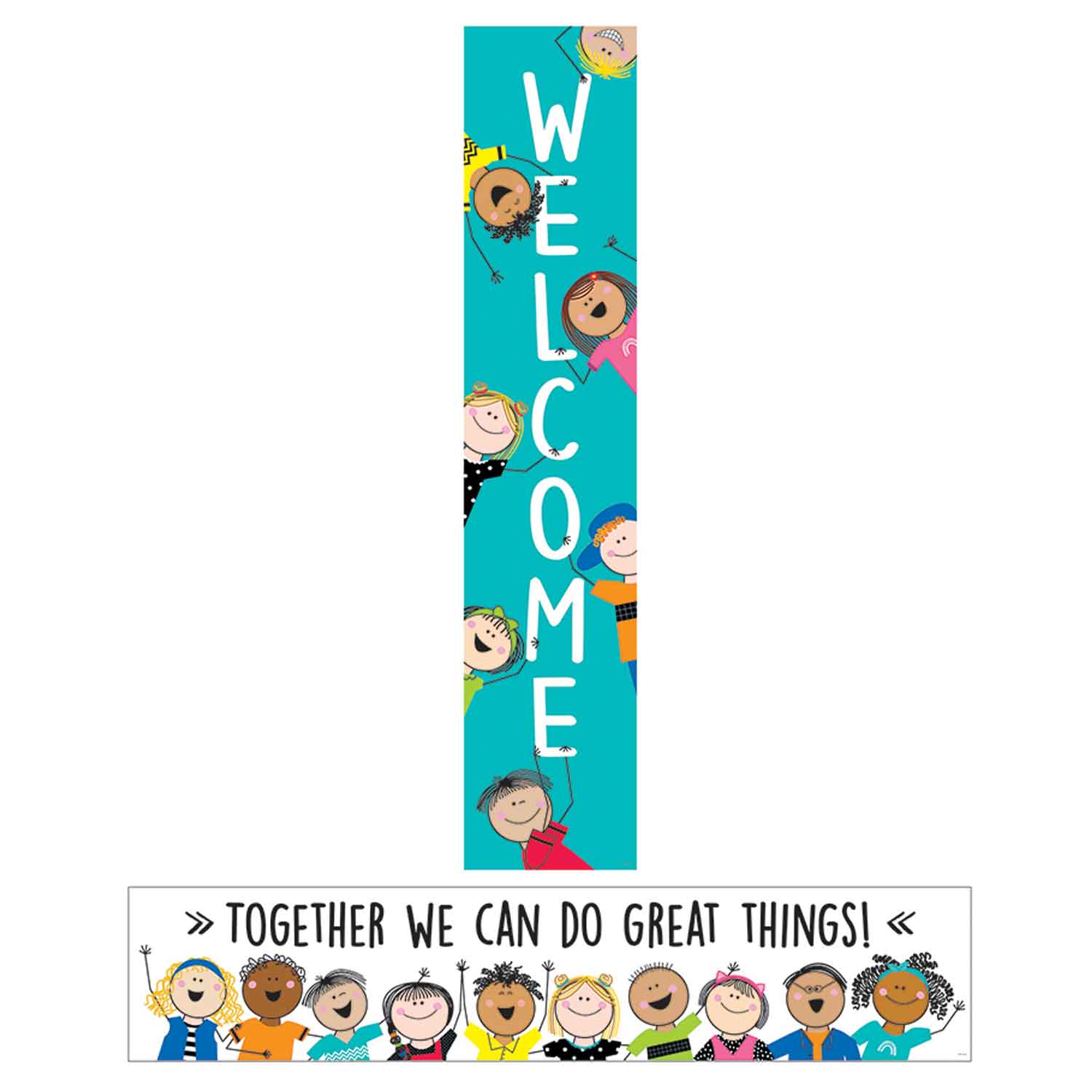 Stick Kids Double-Sided Welcome Banner | Becker's