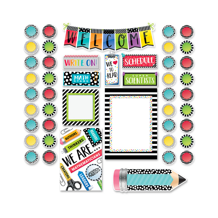 Bold & Bright Welcome Bulletin Board Set | Becker's