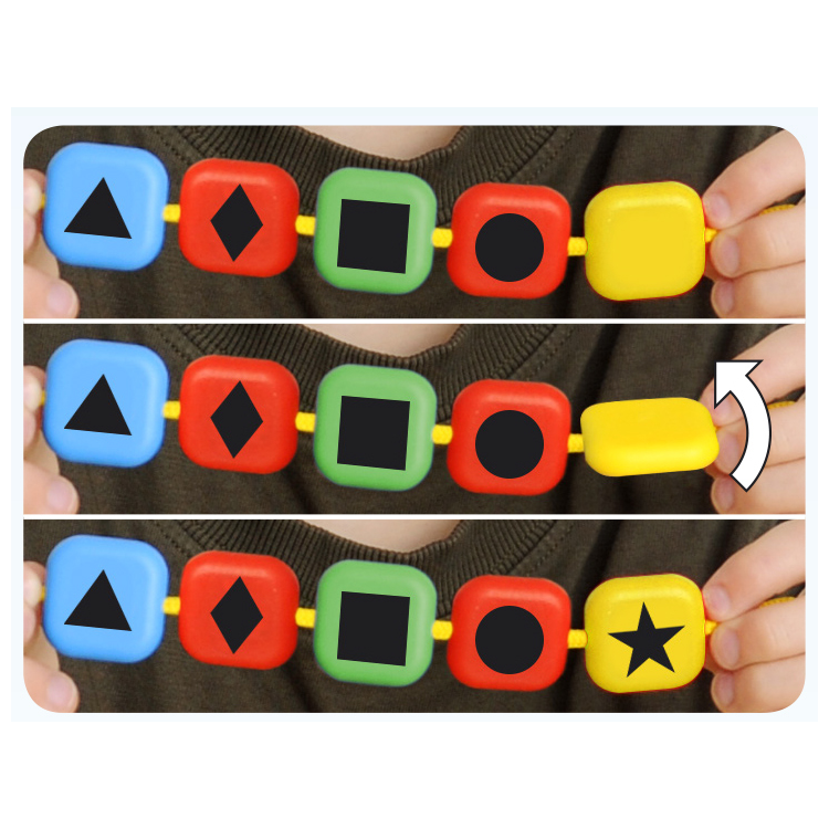 Lacing Shape Beads | Becker's School Supplies