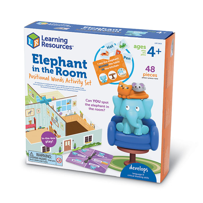 Elephant in the Room Positional Word Activity Set | Becker's