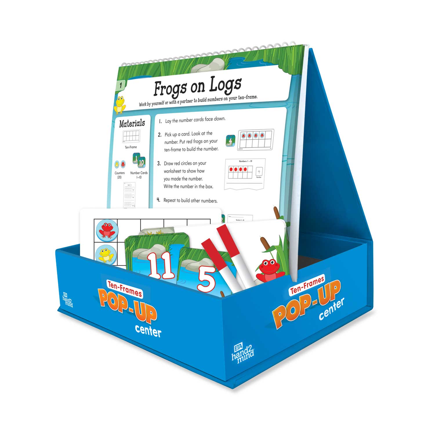 Pop-Up Math Games with Ten Frames | Becker's School Supplies