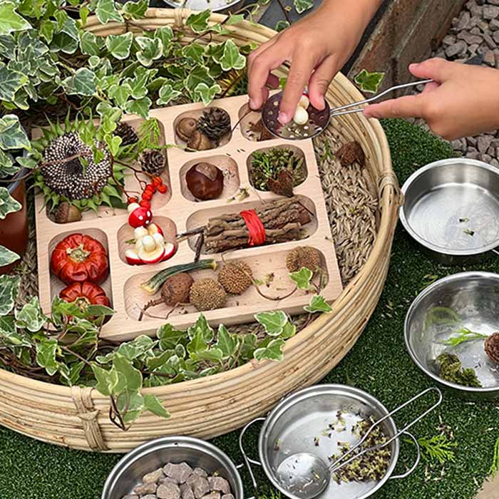 Natural Tinker Tray | Becker's School Supplies