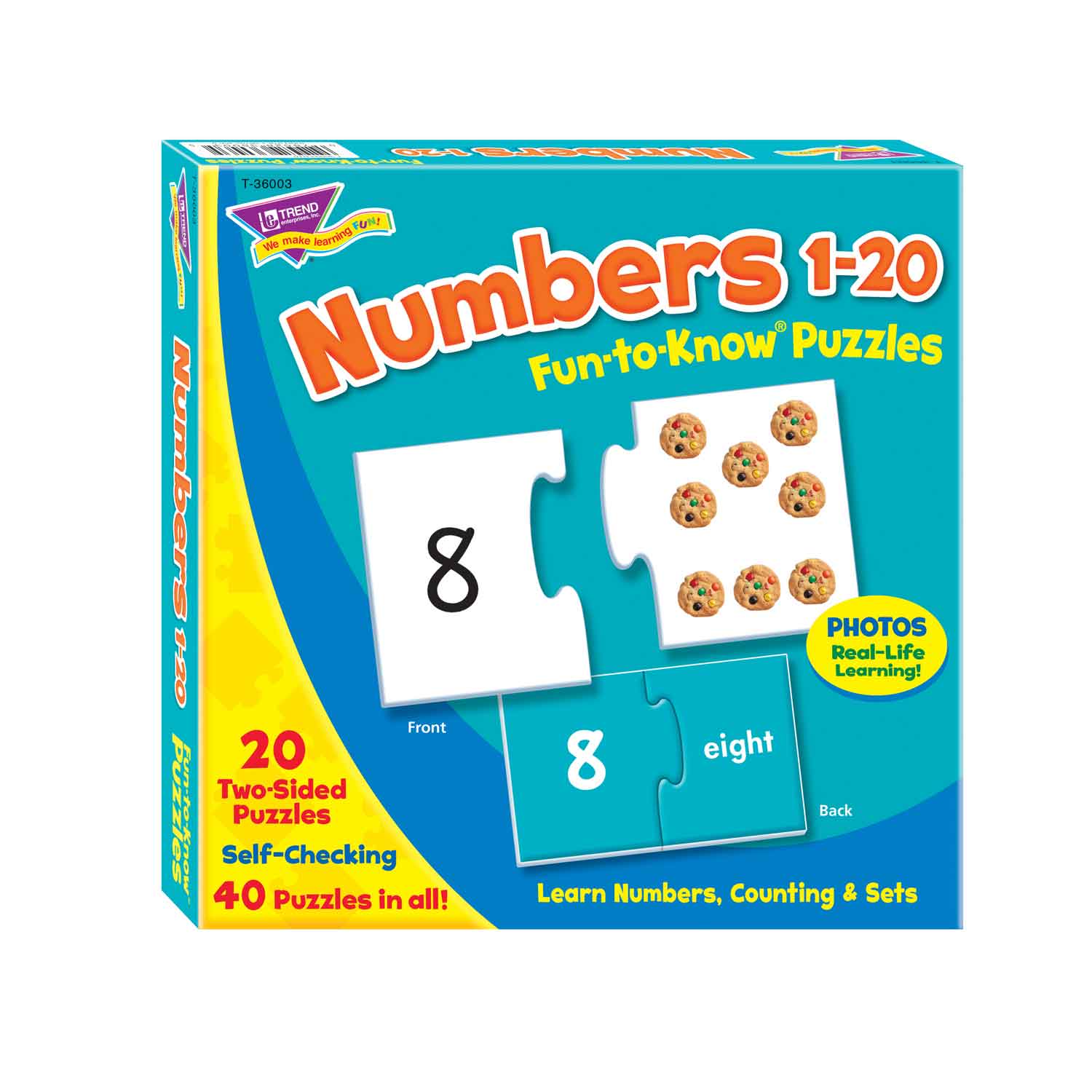 Number 1-20 Fun-to-Know® Puzzles | Becker's School Supplies