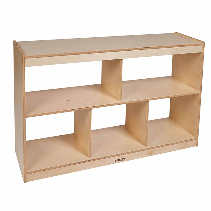 Open Back Single Storage Unit | Becker's School Supplies