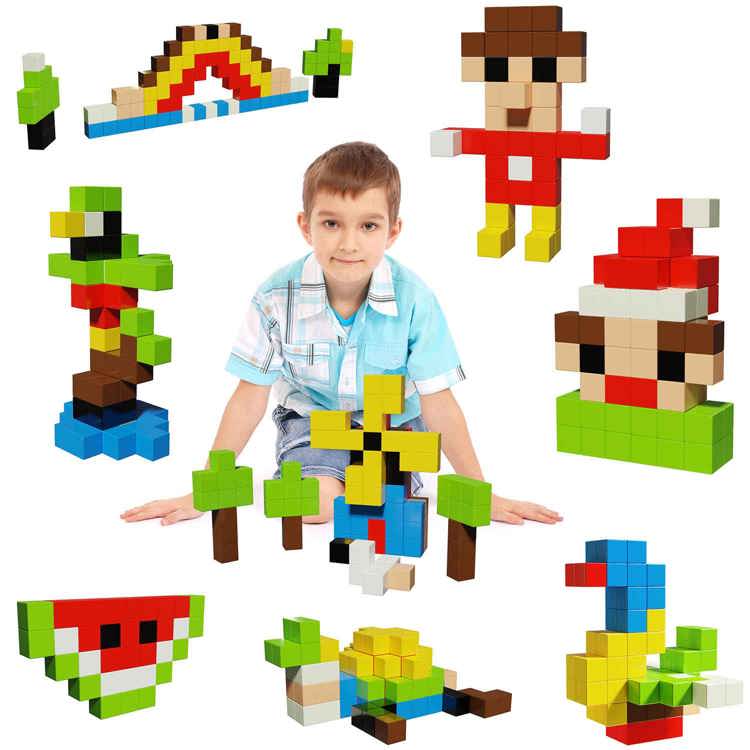 Picasso Tiles® Building Cubes | STEM Blocks | Becker's