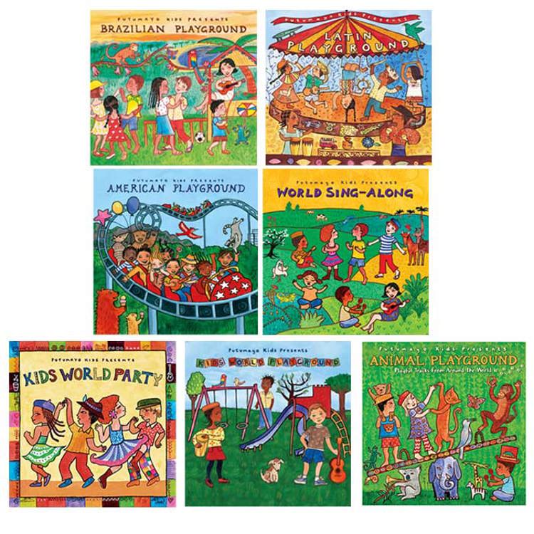Putumayo Kids, World Music CD Set | Becker's School Supplies