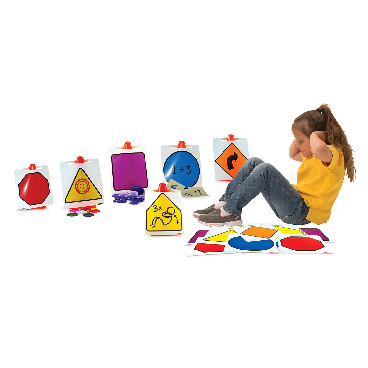 Dry-Erase Cone Signs | Becker's School Supplies